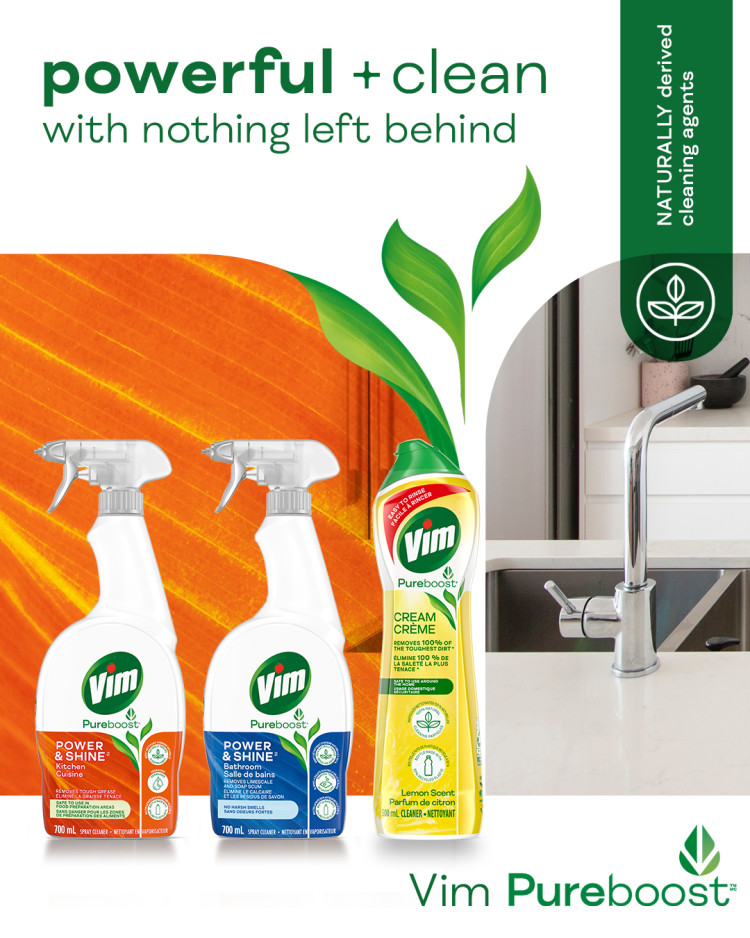 Vim Pureboost. Join us on our journey to a cleaner future. | Vim