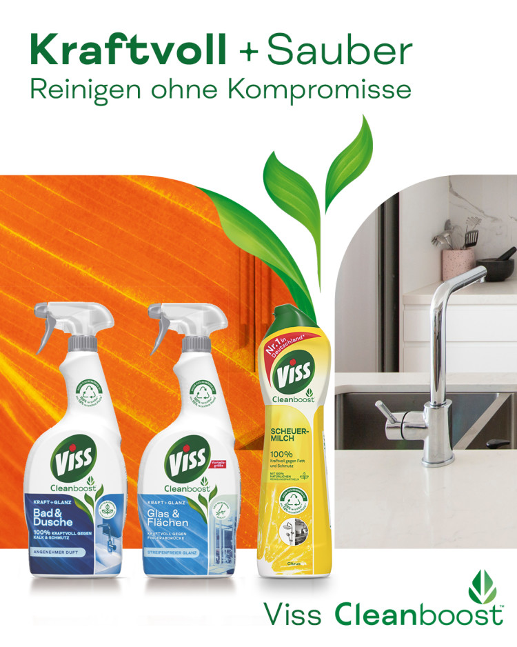 Viss Cleanboost. Begleite uns in eine sauberere Zukunft. | Viss